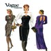 VOGUE 7918, Evening Gown, Cocktail Dress, Fitted Bodice, Princess Seams ...