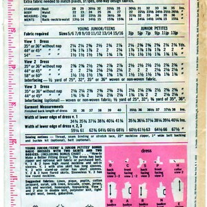 70s, Dress Sewing Pattern, Simplicity 9552, Short Sleeve, High, Round ...