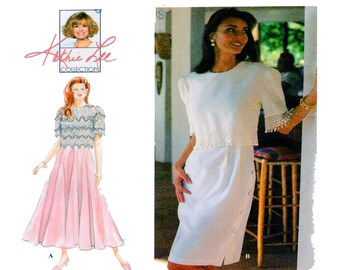 Vogue 9281, Women Dress, Sewing Pattern, Tunic Top, Boat Neckline ...
