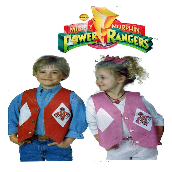 Power Rangers Sewing Pattern - Etsy