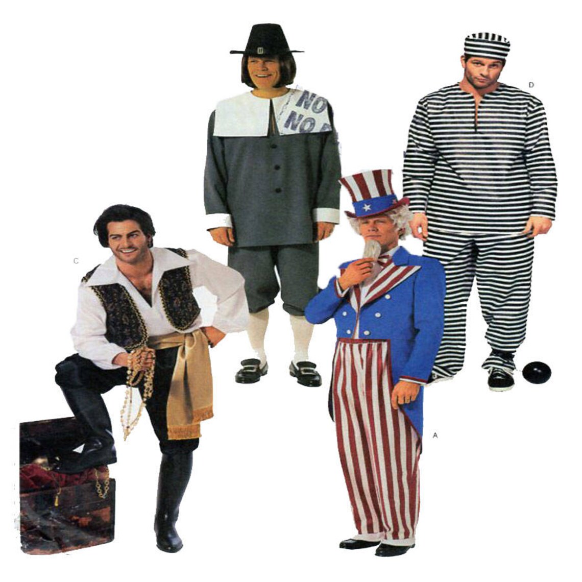 ADULT Halloween Costume Sewing Pattern Butterick 3556 - Etsy