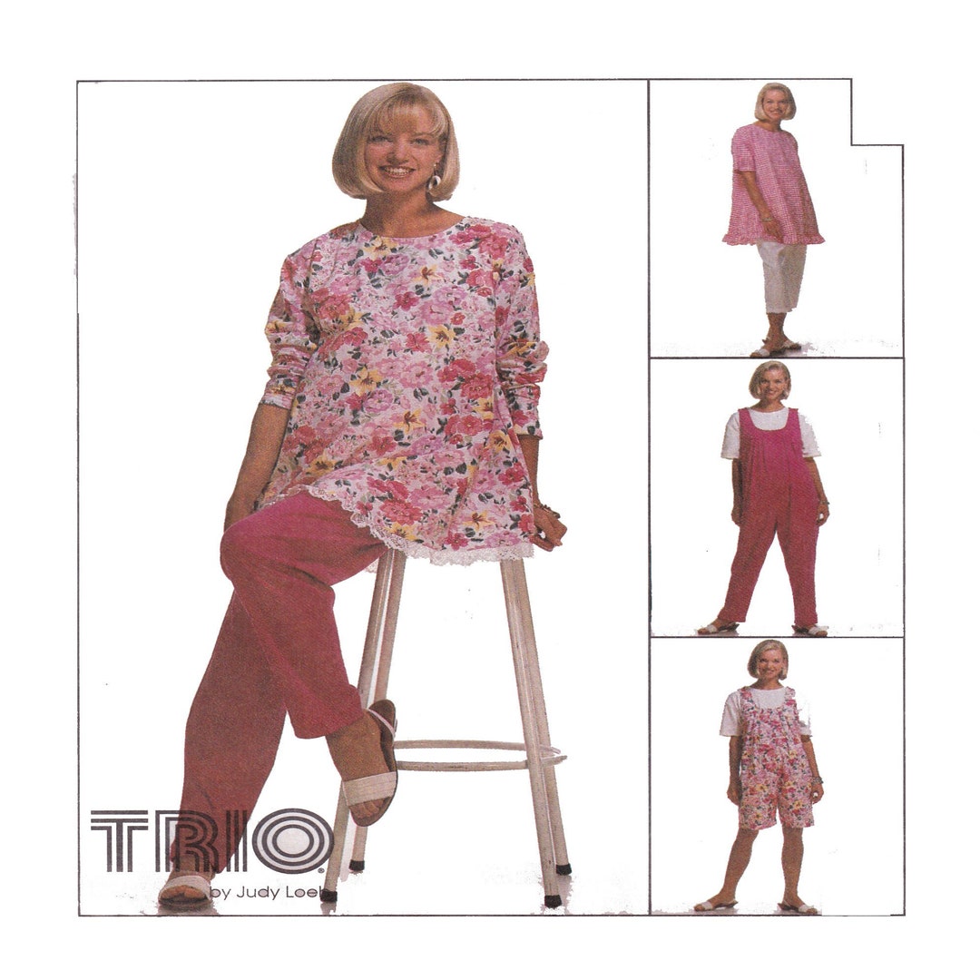 Maternity Fashion Sewing Pattern, Mccalls 8654, Overalls, Long/short ...