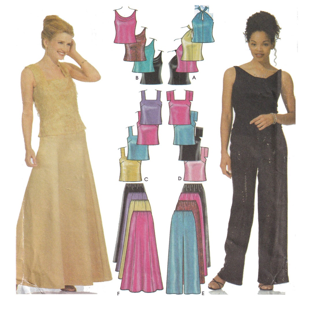 Simplicity 9833, Two Piece, Formal Event, Evening Gown / Dress Pant ...