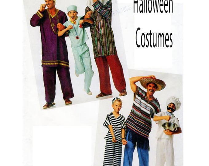 ADULT Halloween Costume Sewing Pattern Mccalls 5073 262 - Etsy