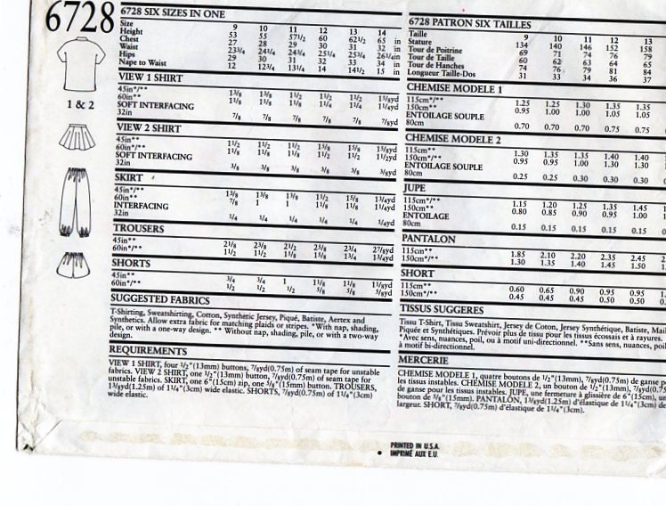 Teen, Sportswear, Sewing Pattern, New Look 6728, Tunic Top, Button ...