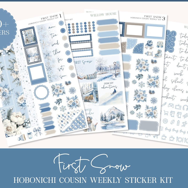 First Snow Weekly Kit - Etsy