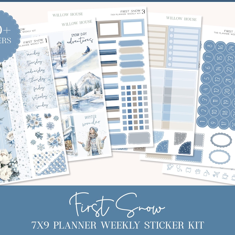 First Snow Weekly Kit - Etsy