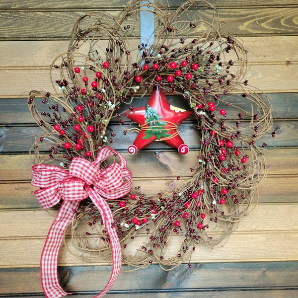 Grapevine Star - Etsy