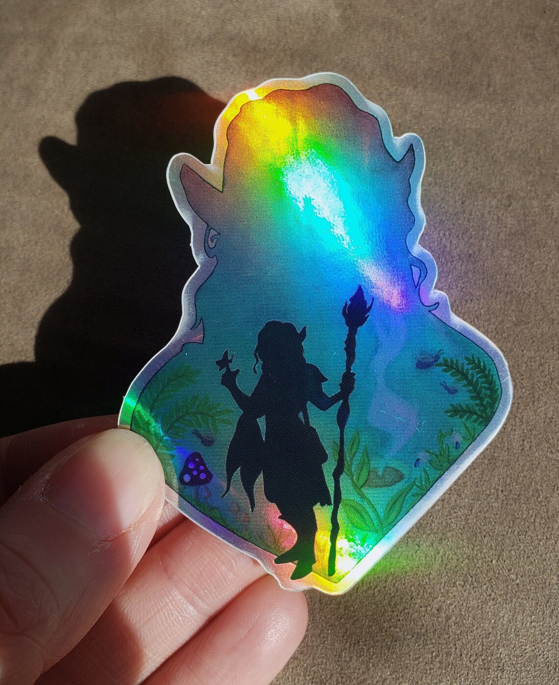 Caduceus Critical Role Holographic Sticker Art Print - Etsy Caduceus Critical Role Holographic Sticker Art Print - Etsy