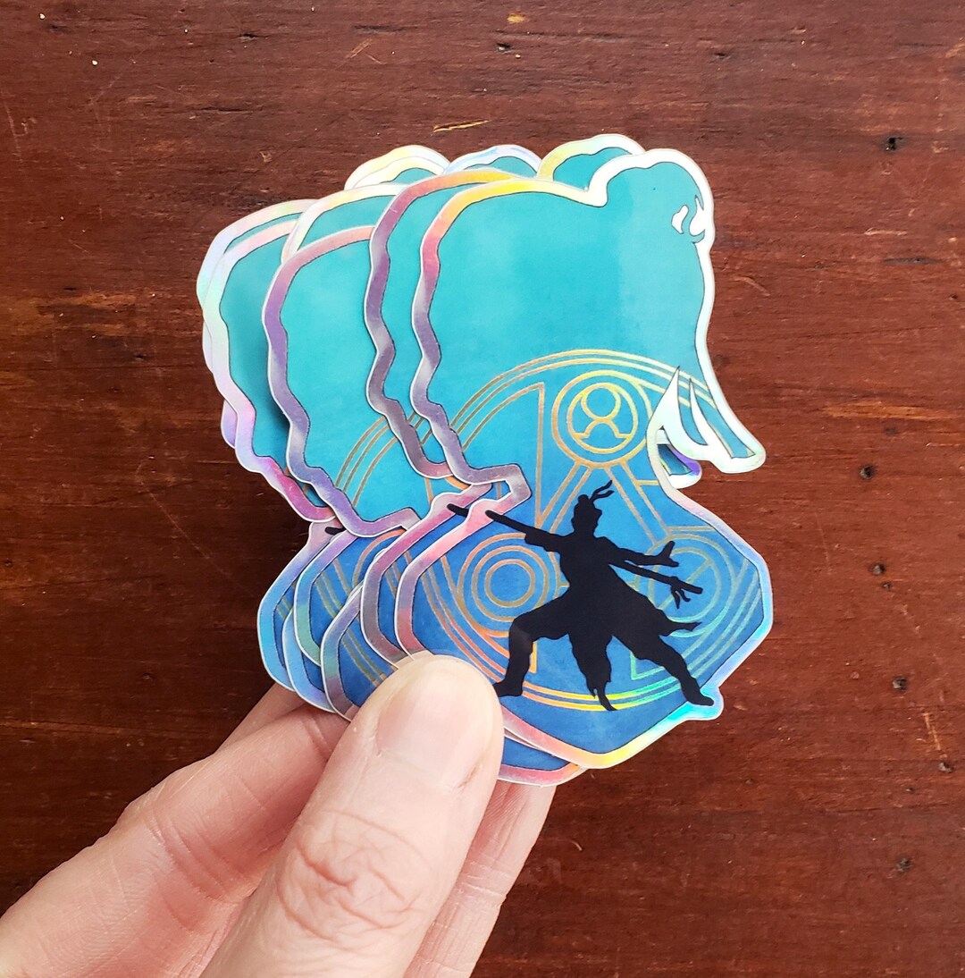 Beauregard Critical Role Sticker: Holographic Vinyl, Art Print - Etsy