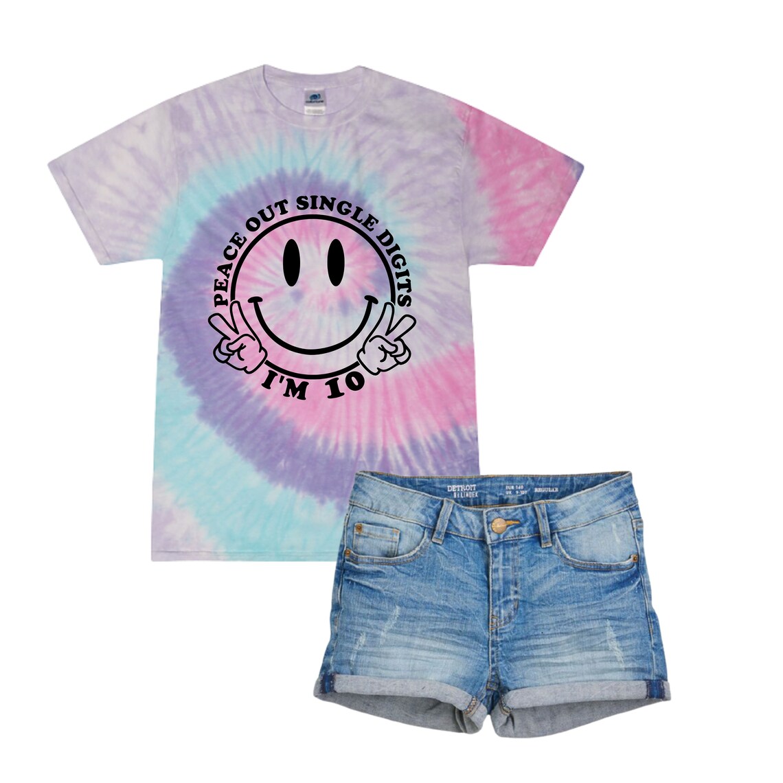 10th Birthday Shirt Girl Double Digit Birthday Shirt 10 Year - Etsy