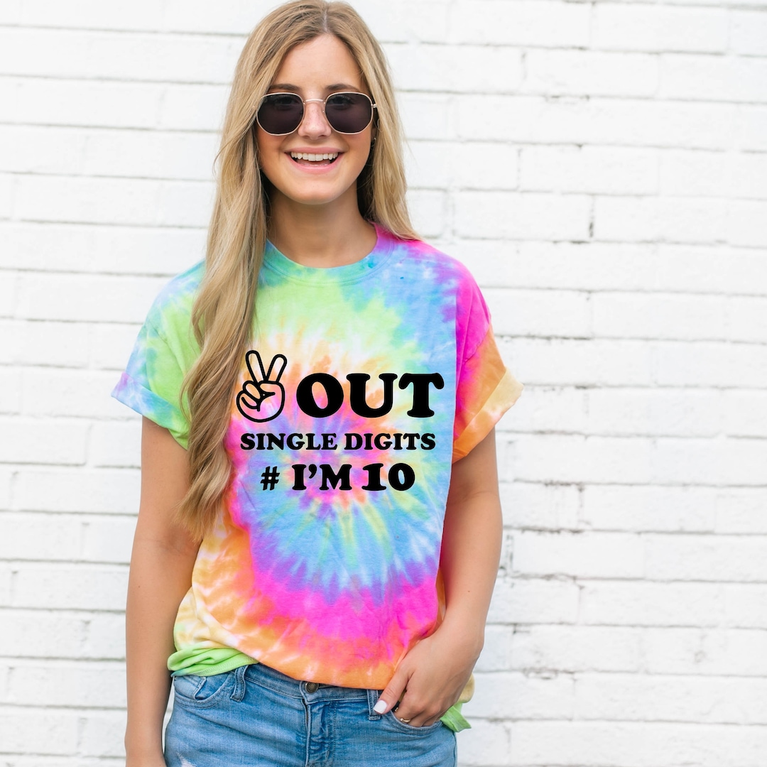 10th Birthday Shirt Girl,10th Birthday Shirt Girl,double Digit Girls ...