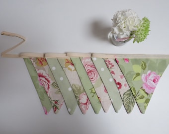Shabby Chic Bunting - Etsy