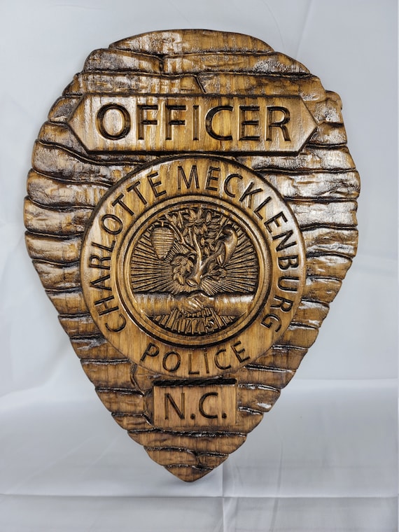 Charlotte Mecklenburg North Carolina Police Badge | Etsy