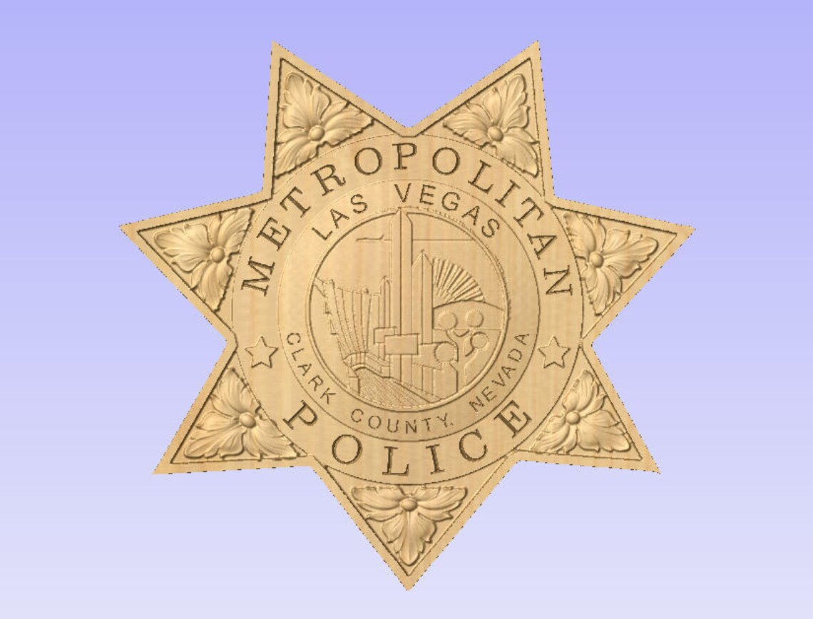 LVMPD Las Vegas Metropolitan Police Personalized Police - Etsy