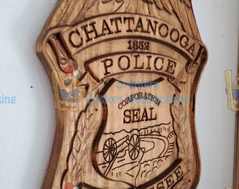 Wooden Tennessee DOC Badge and Patch - Etsy