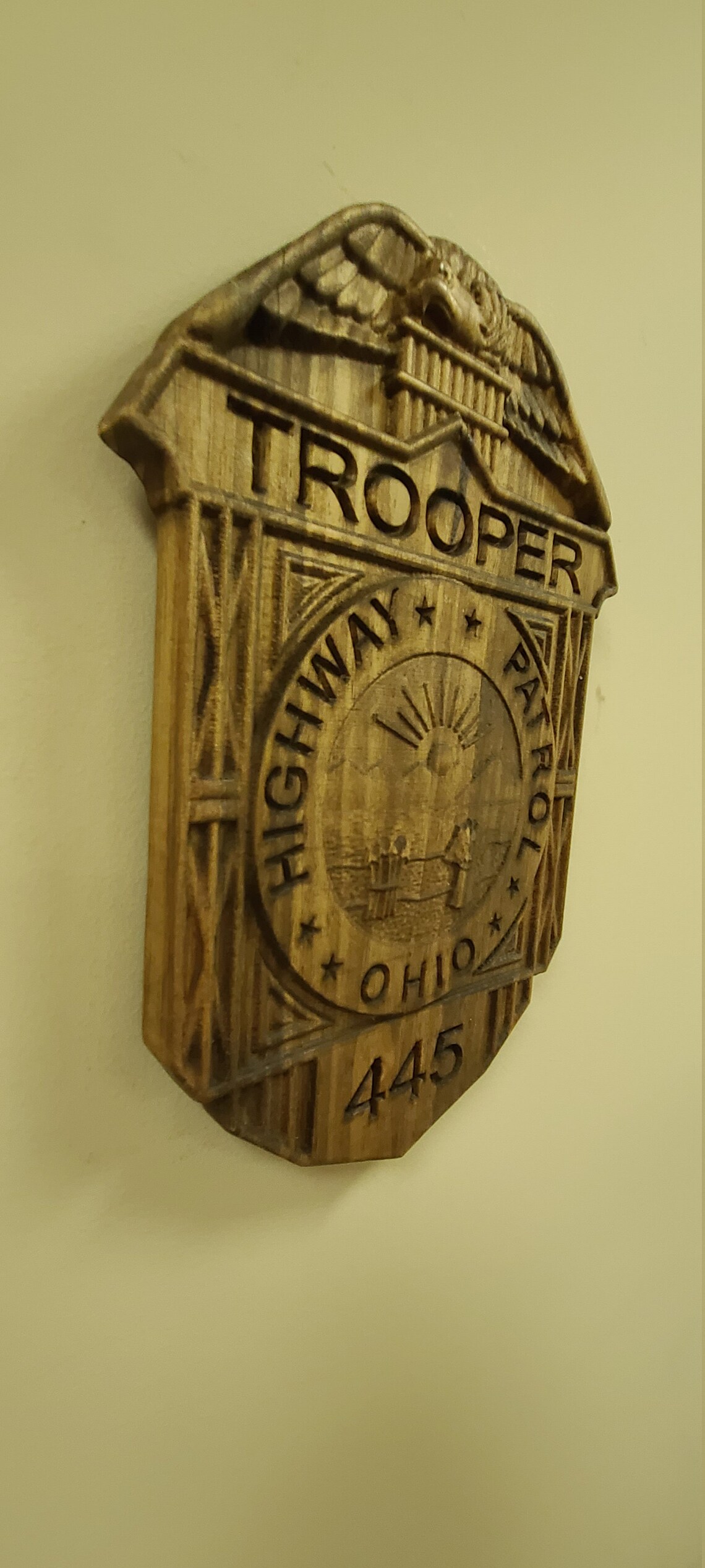 Custom Ohio State Trooper Police Officer Badge Personalized - Etsy