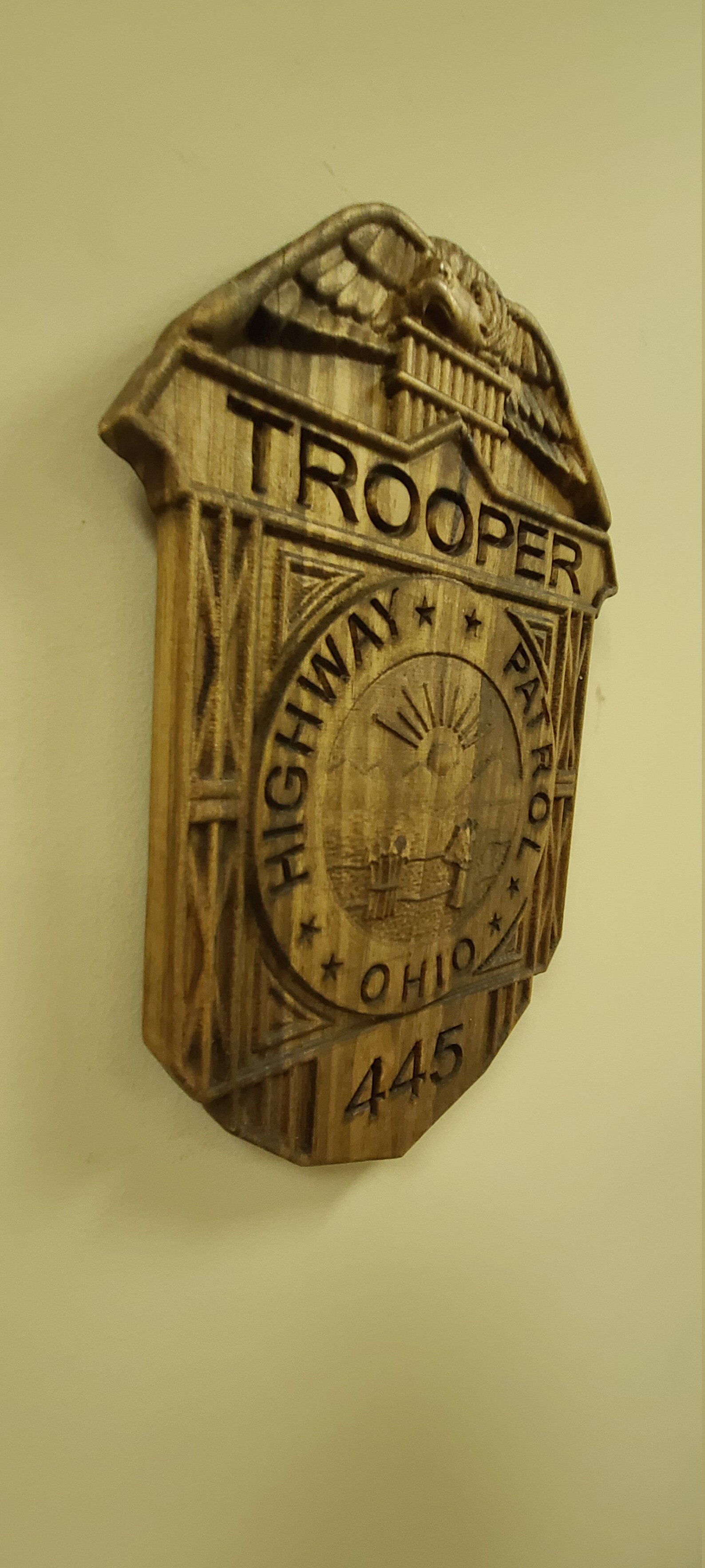 Custom Ohio State Trooper Police Officer Badge Personalized - Etsy