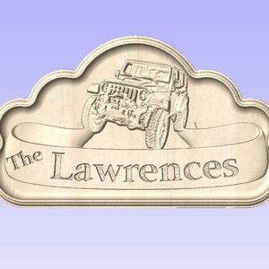 Personalized Jeep V Carved Wooden Sign #jeep - Etsy