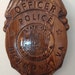 Richmond Police Officer Badge 3D V CARVED Personalized Police Badge V ...