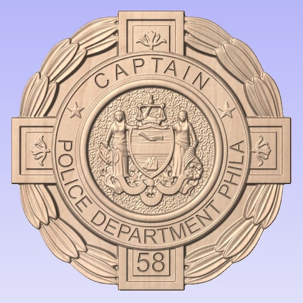 Police Captain Sign - Etsy