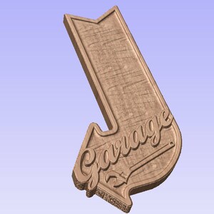 Personalized Custom Dads Garage Sign CNC V Carved Wood Sign - Etsy