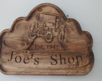 Wooden Jeep Sign - Etsy