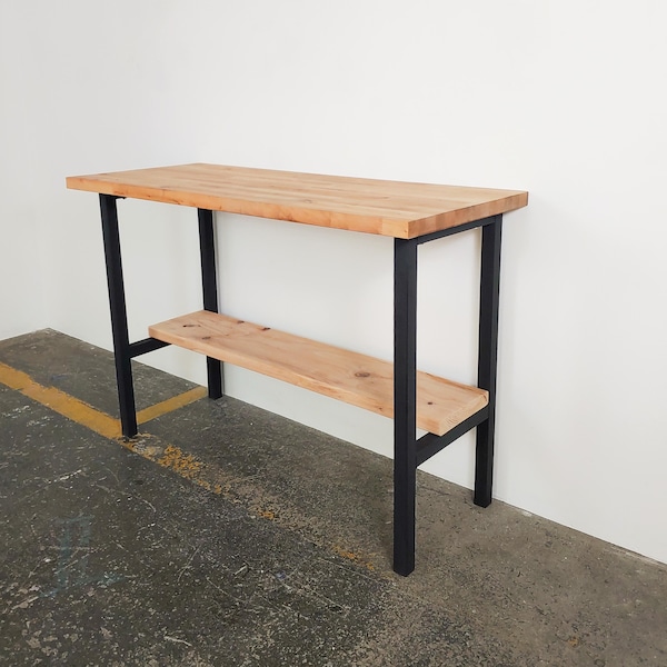 Butcher Block Table - Etsy