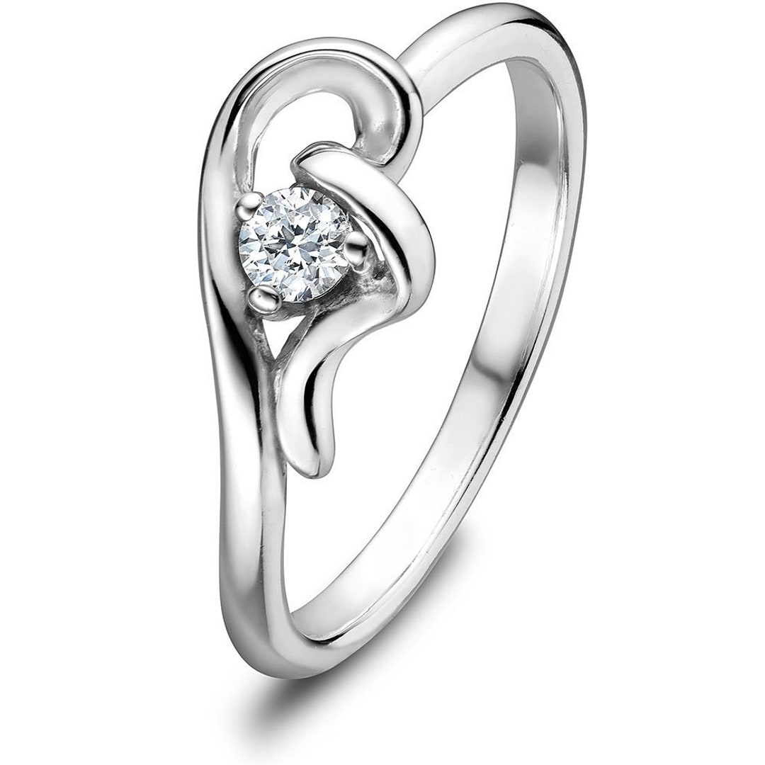 Sterling Silver Promise Ring ULS-14323- Promise Rings - Etsy