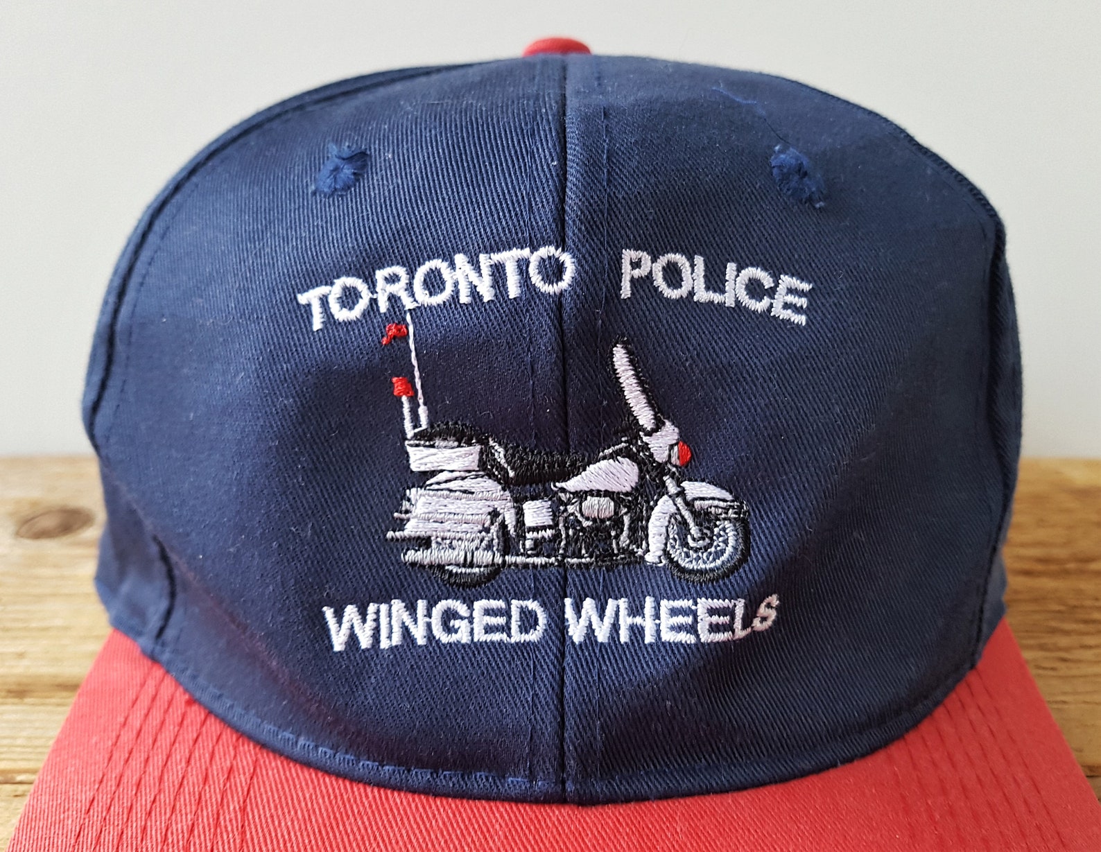 Vintage 90s TORONTO POLICE Winged WHEEL Motorcycle Drill Team - Etsy