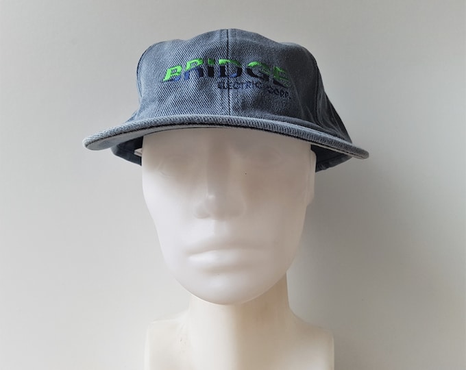 Vintage Hongkong Bank of Canada Navy Blue Rope Snapback Hat - Pre HSBC ...