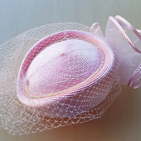 Pink Church Hat - Etsy