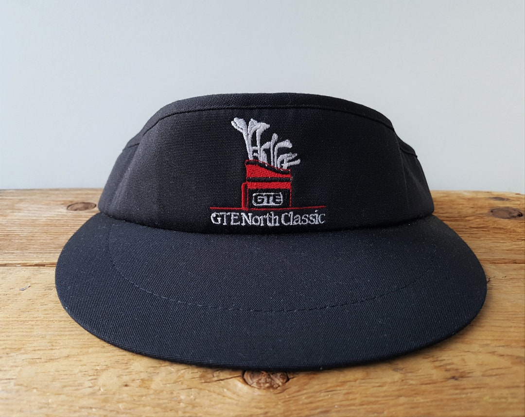 Vintage GTE North Classic Golf Sun Visor Strapback Hat Made - Etsy