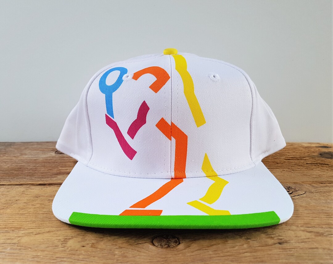 Vintage 90s ATP TOUR Pro Tennis Snapback Hat Deadstock White Big Logo ...