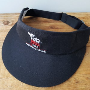 Vintage GTE North Classic Golf Sun Visor Strapback Hat - Made in USA by ...