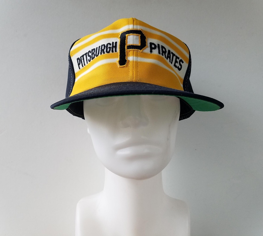 Vintage 70s 80s PITTSBURGH PIRATES Snapback Hat - Mesh Trucker ...