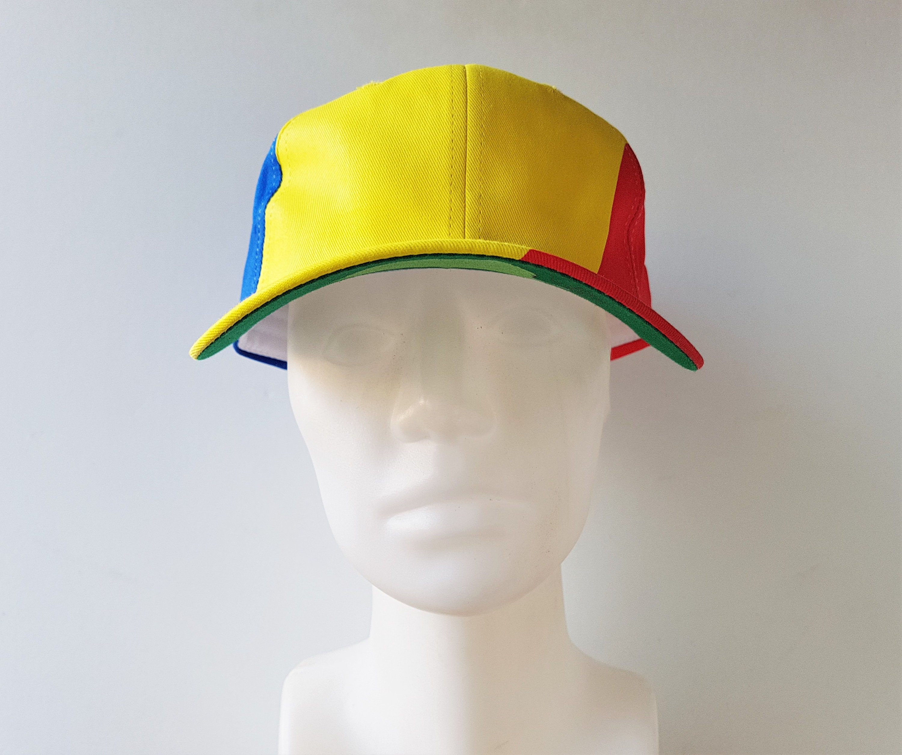 Vintage 90s Romanian Flag Team ROMANIA Snapback Hat - Rare Deadstock ...