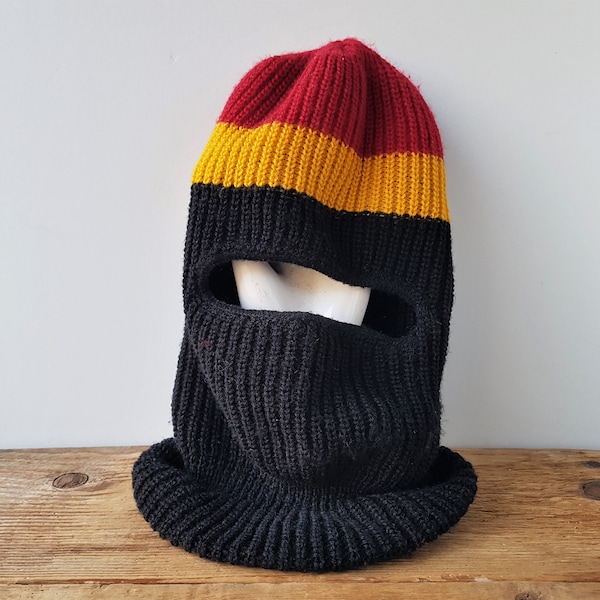 Yellow and Black Balaclava - Etsy