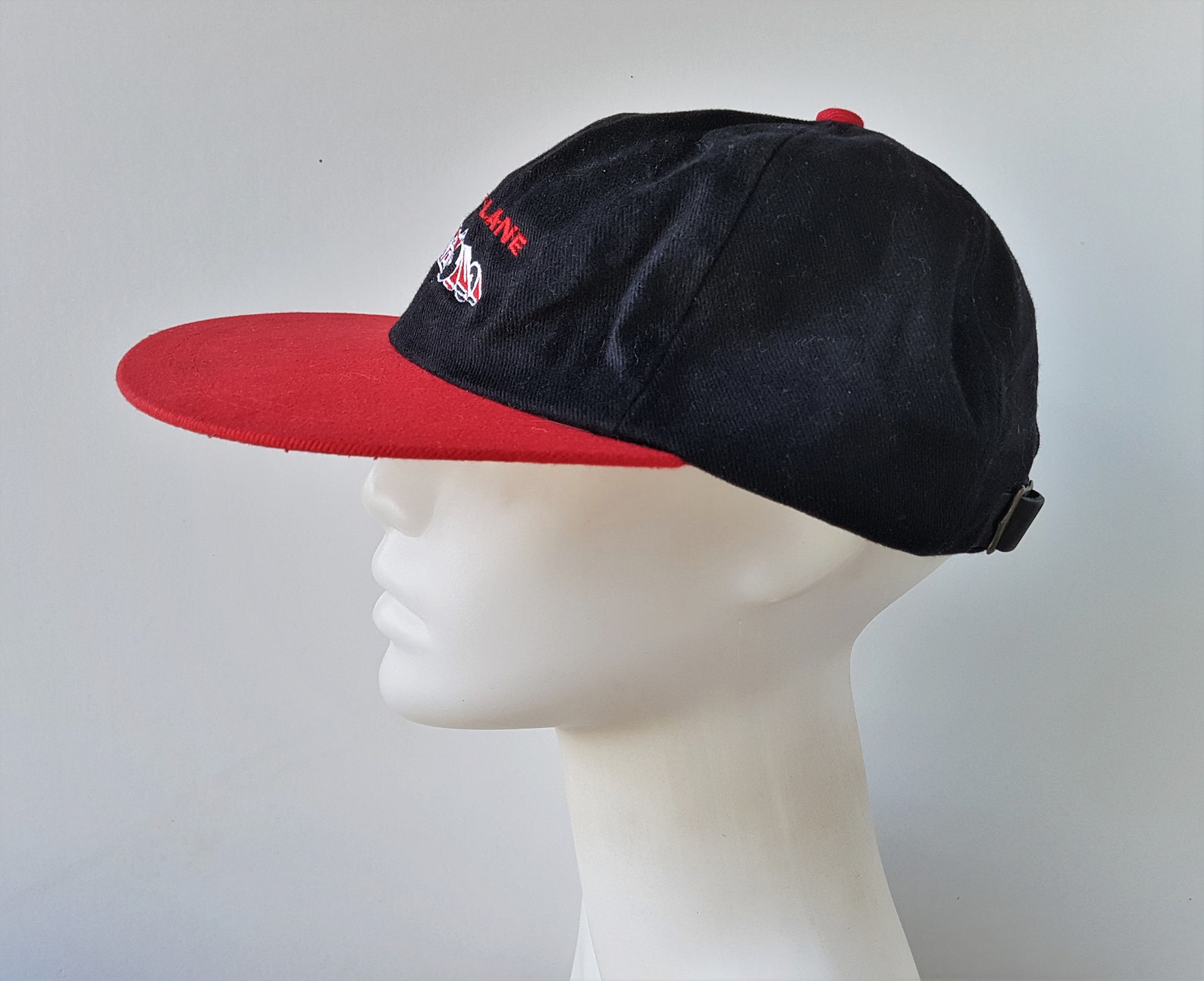 Vintage 90s PIT LANE Cotton Dad Hat Strapback 6 Panel Baseball Cap ...