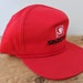 Vintage 90s SEASPAN Shipyards Red Snapback Hat Rope Lined Embroidered ...