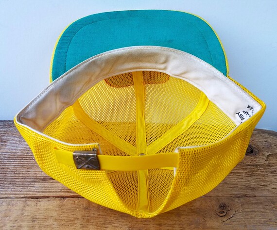 Vintage 70s HOLMES PARK Golf Club Full Mesh Trucker H… - Gem