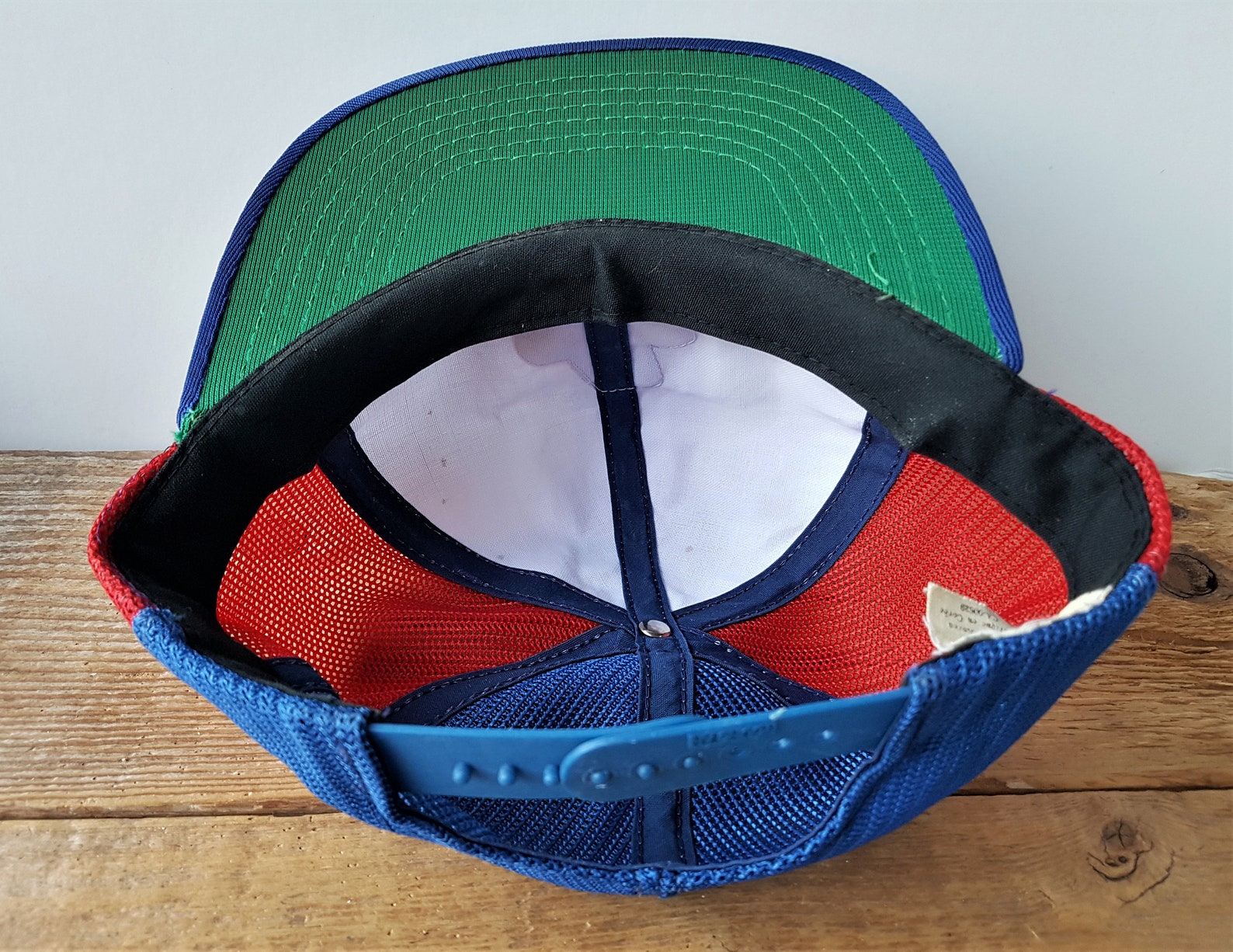 Montreal EXPOS Original Vintage 70s 80s Trucker Hat BECO Official MLB Red & Blue Mesh Snapback ...
