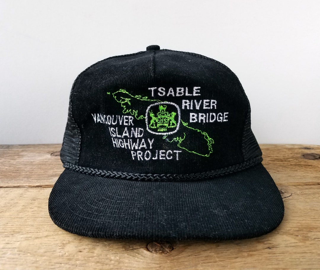 Vintage TSABLE RIVER BRIDGE Vancouver Island Highway Project Corduroy ...