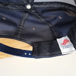 Vintage USS Dwight D. Eisenhower Cvn 69 Snapback Hat Made in USA Ajd ...