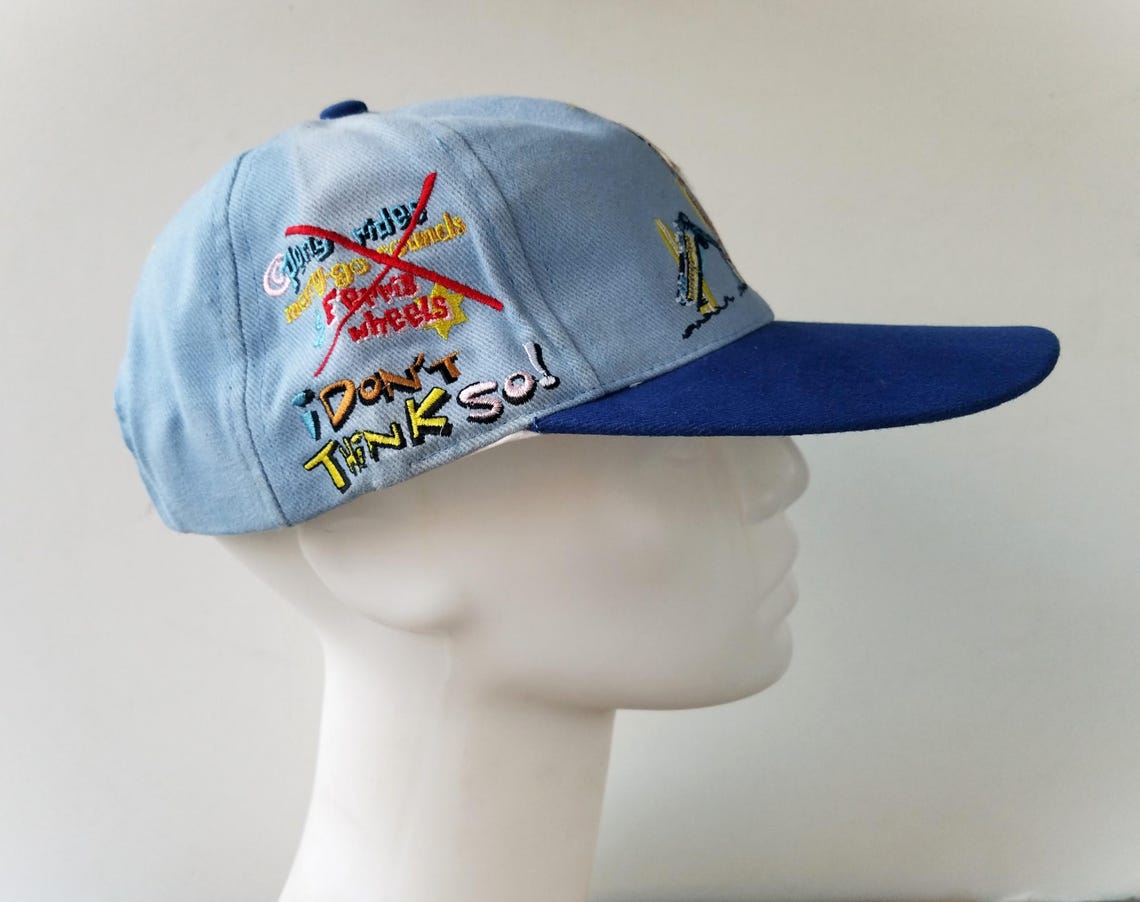 Vintage 90s DREAMWORLD AUSTRALIA Theme Park Promo Hat - Embroidered ...