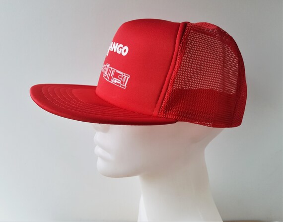 Vintage 80s KANGO Electric Jack Hammer Trucker Hat To… - Gem