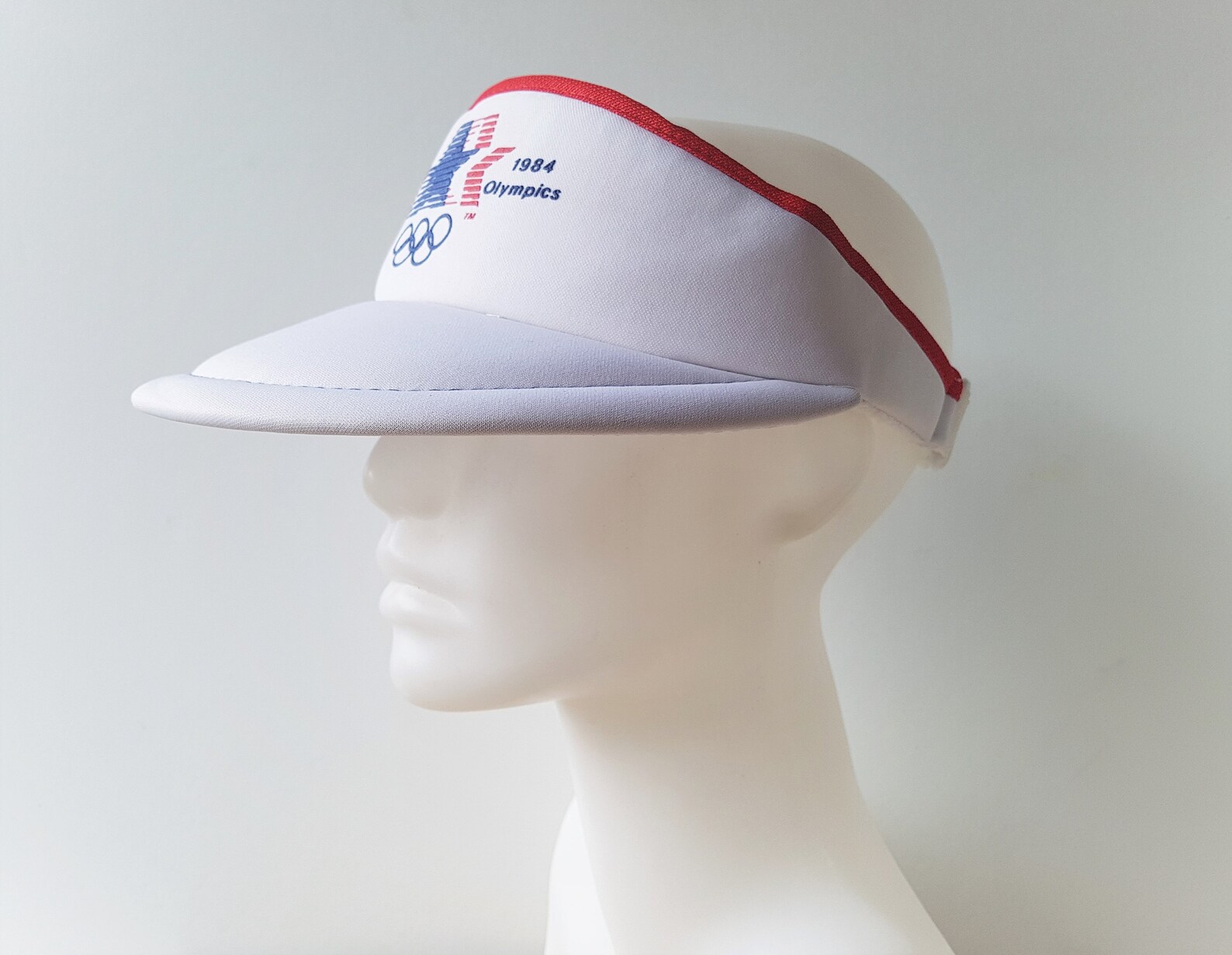 Vintage LOS ANGELES 1984 Summer Olympics Sun Visor Hat Official ...