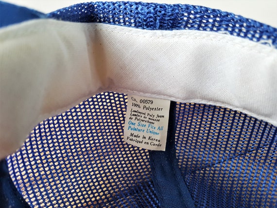 Vintage 80s RCMP 1982 MUSICAL RIDE Trucker Hat Royal … - Gem