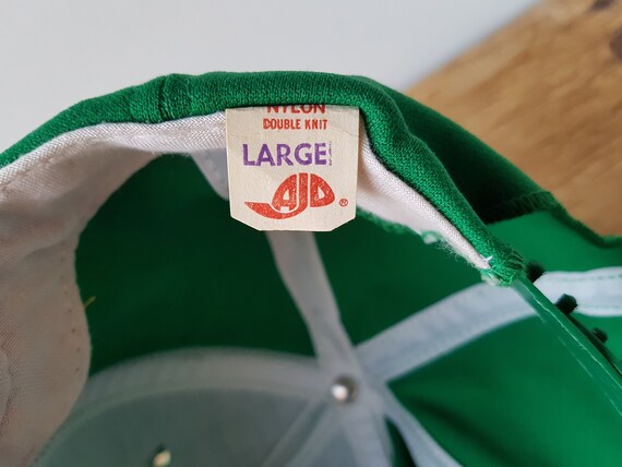 Vintage 80s AJD Double Knit Letter "M" Logo Snapback … - Gem