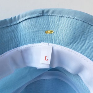 Vintage 80s the ROYAL HONG KONG Golf Club Bucket Hat Light Blue Golfing ...